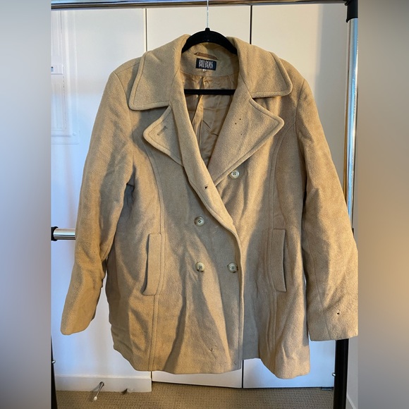 bill blass | Jackets & Coats | Camel Hair Pea Coat | Poshmark